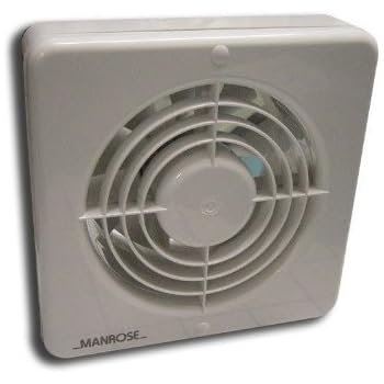 Manrose Extractor Fan with Timer XF150T - 6 inch/150 mm: Amazon.co.uk ...