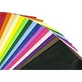 100 x Multi Coloured Tissue Paper/Gift Wrap/Wrapping Paper Sheets (20 ...