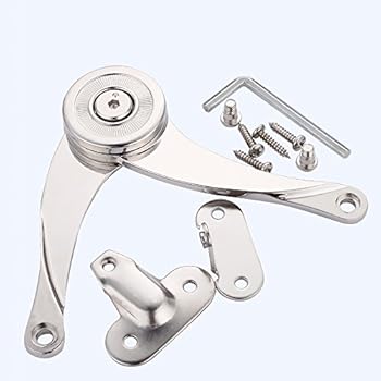 Sprung Swing Up Flap Hinge Set 2 x 180N Zinc Plated: Amazon.co.uk: DIY ...