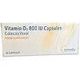 Vitamin D 800IU | Colecalciferol Capsules | 30 Capsules : Amazon.co.uk ...