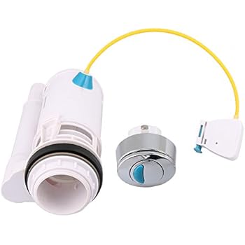 Fluidmaster PRO550UK Top/Side/Front Mounted Dual Flush Valve - White ...