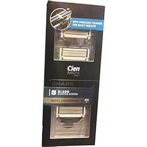 CIEN Men Shark 5-Blade Shaving System: Amazon.co.uk: Health & Personal Care