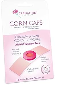 Carnation Footcare Corn Caps x 10: Amazon.co.uk: Health & Personal Care