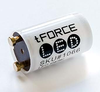 6 x Universal Starter LED, Starter for LED Tubes G13 T8 2 pin (2A Fuse ...