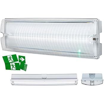 Slimline LED Emergency IP65 Maintained Or Non Maintained Waterproof ...