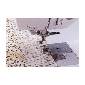 BROTHER 1/4" inch Seam Piecing Quilting foot with Guide F057: Amazon.co ...