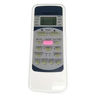 Buy New R51 Remote Control for Midea KAISAI RG51Q1/BGE RG51C/E R51D/E ...
