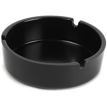 drinkstuff Melamine Ashtray Black | Cigarette Ash Tray, Pub Ashtray ...