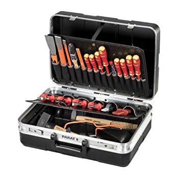 PARAT Elektro Koffer Bestückt 25-teilig Montagekoffer Elektro ...