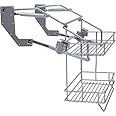 Hafele Pull Down Two Tier Kitchen Wire Shelf (500mm unit) : Amazon.co ...
