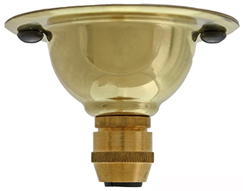 Buy BRASS CEILING PLATE GOLD CEILING ROSE for Pendant Light Vintage ...