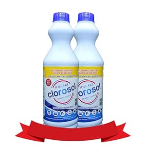 Solcare Clorosol Liquid Bleach | 5%(w/w) Sodium Hypochlorite | Pack of ...