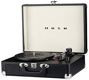 Bush Classic Retro Turntable Vinyl Record Player: Amazon.co.uk: Electronics