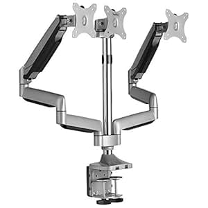 VonHaus Aluminium Full Motion Triple Monitor Mount for: Amazon.co.uk ...