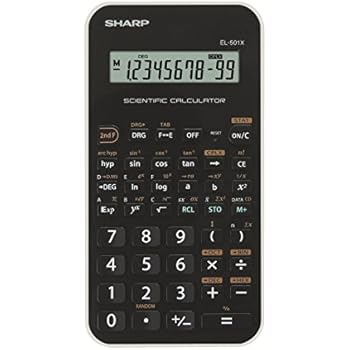 Sharp EL 531 WH Calculatrice: Amazon.fr: Fournitures de bureau