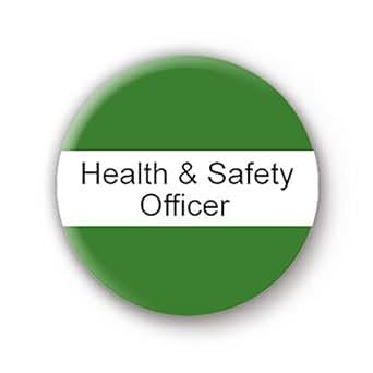 Health & Safety Officer Badge - Position - 1inch (25mm) School Button ...