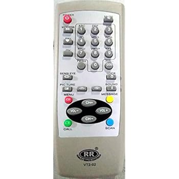 Buy Videocon TV Remote Control - Generic CRT (VT-202) Online at Low ...