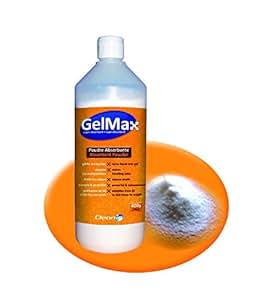 Gelmax poudre super-absorbante (flacon de 400g): Amazon.fr: Hygiène et ...
