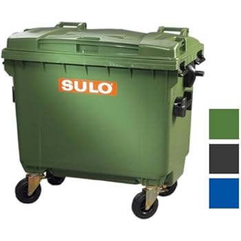 original SULO Abfalltonne Mülltonne Müllbehälter Müllcontainer 660L NEU ...