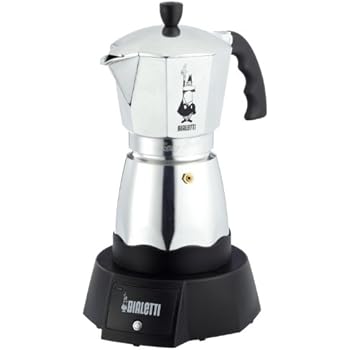 Amazon.de: Bialetti Easy Caffetiera 6 elektrischer Espressokocher für 6 ...