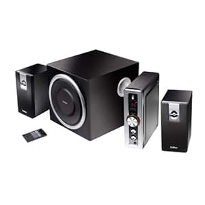 Edifier C2 Plus, 2.1-Soundsystem mit 2x 9W Satelliten und 1x 35W ...