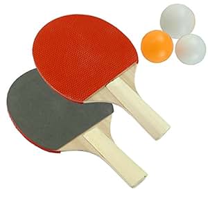 Table Tennis Ping Pong Set - Bats And Balls Set: Amazon.co.uk: Sports ...