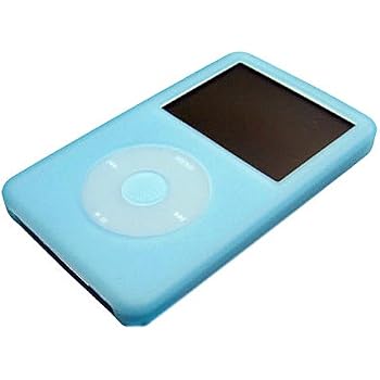 BLUE Silicone skin case for iPod Classic 120GB 160GB UK: Amazon.co.uk ...