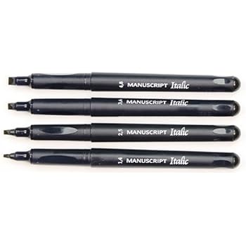 Papermate Berol Italic Calligraphy Lettering Pens Pack of 2 Pens ...
