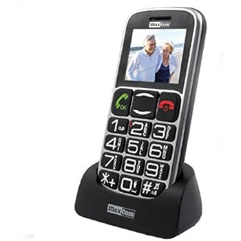 MaxCom Unlocked Big Button Mobile Phone For Elderly Senior With Sos ...