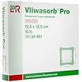 Vliwasorb Pro 12.5cm x 12.5cm Super-Absorbent Wound Dressing 32641 (x10 ...