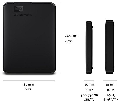 Recensione e opinioni su WD 3TB Elements Portable External Hard Drive ...