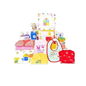 The Baby First Box New Born Baby Essential Kit - 25 Items (Summer Kit ...