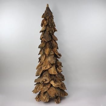 Tanne Tannenbaum Weihnachtsbaum Dekobaum Holz, natur, 120 cm: Amazon.de ...