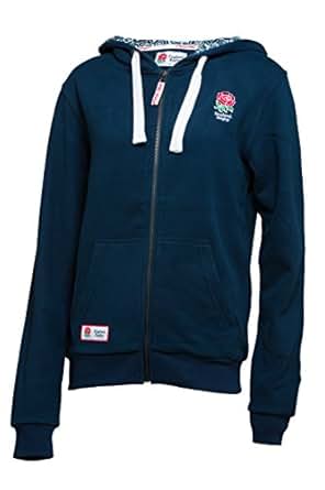 England Rugby Zip Through Hoodie: Amazon.co.uk: Clothing