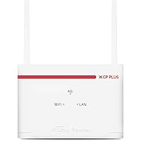 CP Plus 4G SIM Card Wi-Fi Router with High Speed 4G Internet & Wider Wi ...
