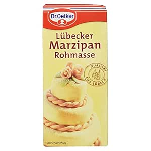 Dr. Oetker Lübecker Marzipan Rohmasse, 200 g: Amazon.de: Lebensmittel ...