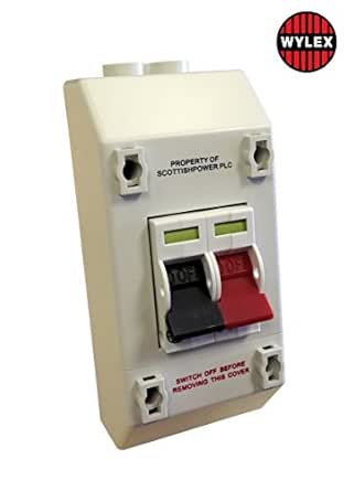 Wylex Double Pole Main Isolator Switch - 100A: Amazon.co.uk: Welcome