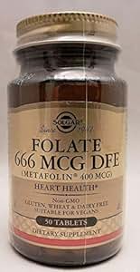 Solgar Vita Metafolic Integratore Alimentare di Folato - 50 Tavolette ...