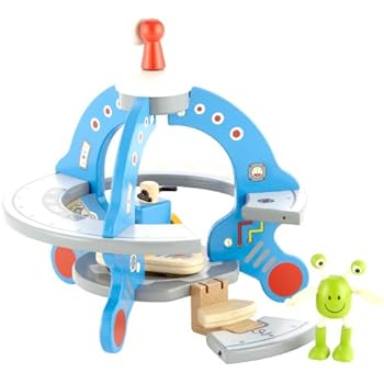 Hape HAP-E3003 Discovery Spaceship and Lift Off Rocket: Amazon.co.uk ...