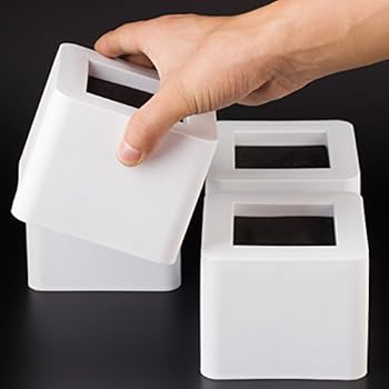 Slipstick CB656 Incline Bed Risers for Acid Reflux / GERD Relief (Set ...