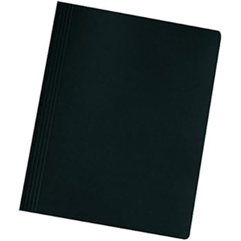 Herlitz 11130325 Schnellhefter A4 Karton gefaltet schwarz intensiv 10er Packung: Amazon.de ...