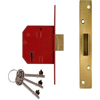 Union Locks 2134E 5 Lever BS Mortice Deadlock 67mm - Satin Chrome ...