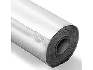 Bache peinture en ROULEAU 50 microns - rouleau plastique transparent ...