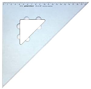 30cm 300mm Professional Metric Plastic Set Square Drawing Drafting ...