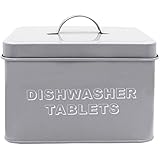 Lesser & Pavey LP42240A New Sweet Home Washing Tablet Box, Metal, Grey ...