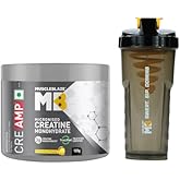 MuscleBlaze Micronised Creatine Monohydrate CreAMP Powder
