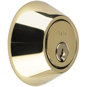 Yale Locks 82 Deadbolt Nightlatch DMG Brass Cylinder 60 mm Backset ...