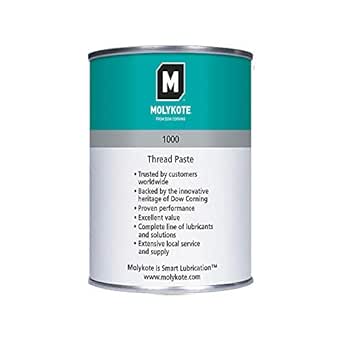 Molykote 1000 Special Lubricant, 1 kg Jar, Pack of 10: Amazon.co.uk ...
