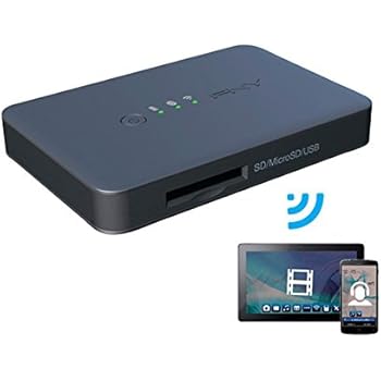 PQI A100 Air Drive Wireless SD Card Reader: Amazon.co.uk: Computers ...