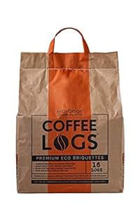 Coffee Logs - 16 WINTER FUEL LOGS MADE FROM RECYCLED COFFEE - FOR A ...